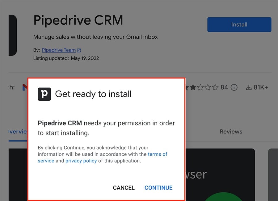 Pipedrive Gmail add-on - Knowledge Base | Pipedrive